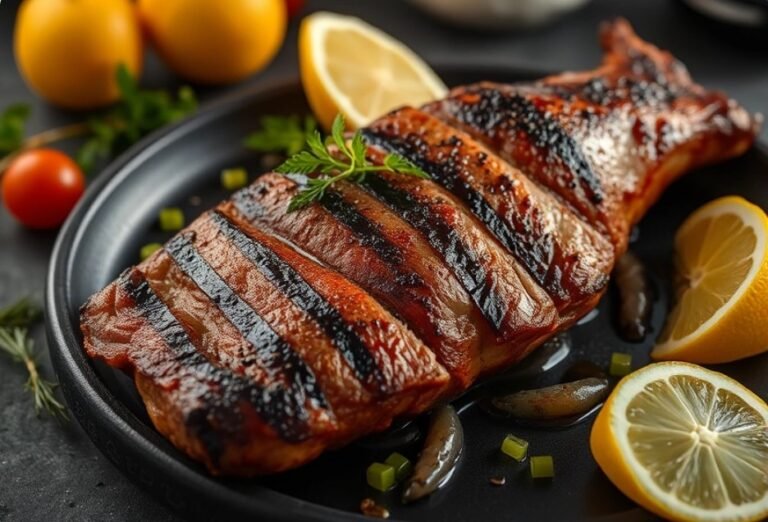 Robalo Grelhado com Molho Cítrico: Elegância e Sabor em um Só Prato ...